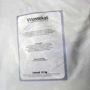VINASSE KALI - 25 kg | De Baerdemaeker